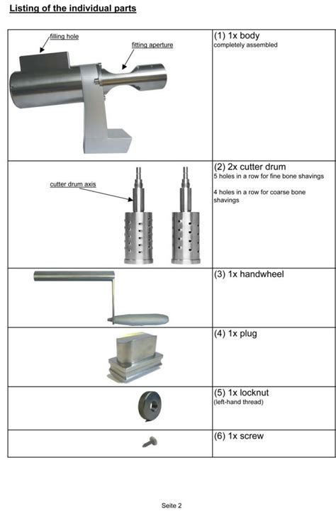 Bone Mill Assembly
