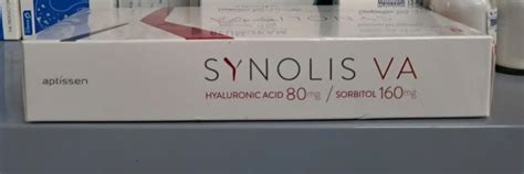 Synolis Va 80160 Hyaluronic Sorbitol Chất Làm Nhầy Bôi Trơn Khớp