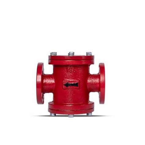 Brass Filter 1 Inch Flanged End Ansi 300 For Gas Number Of Holes 4