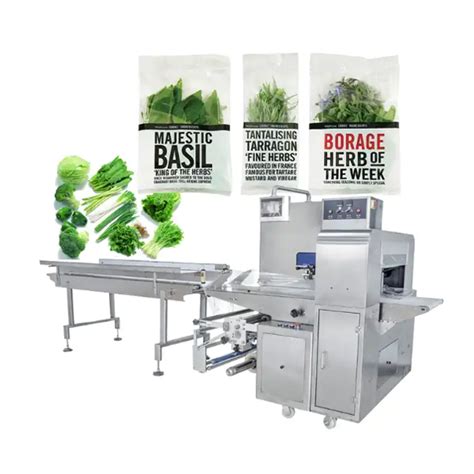 Coretamp Fruit And Vegetable Packaging Machine Pillow Fresh Vegetable