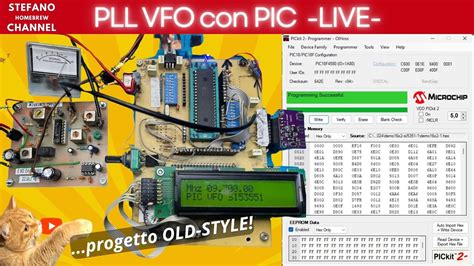 Pic 18f4580 Con Si5351 Pll Vfo Test Di Diretta Sui 9610 Khz Am Youtube
