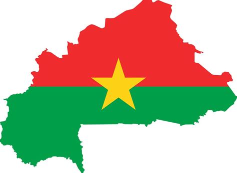Printable Burkina Faso Map Flag Free Download And Print For You