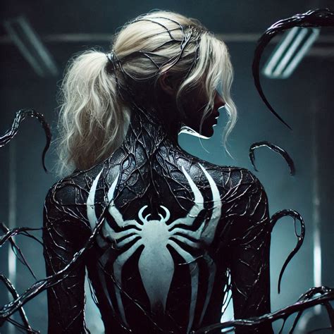 Gwen She Venom Transformation 3 By Symbioteai On Deviantart