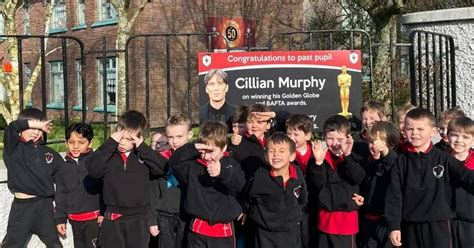 Cillian Murphys Primary School Celebrates Cork Actors Oscar Win The Irish Times