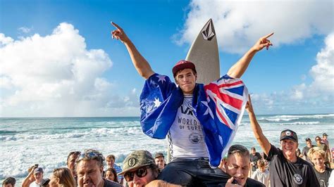 Jack Robinson Named Australian Male Surfer Of The Year Tracks
