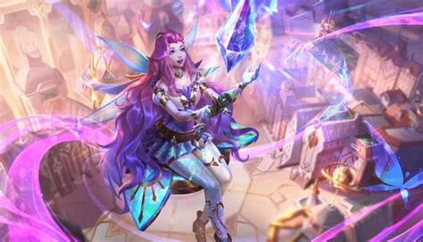 Seraphine League Of Legends HD Wallpaper By Riot Games Zerochan Anime Image Board