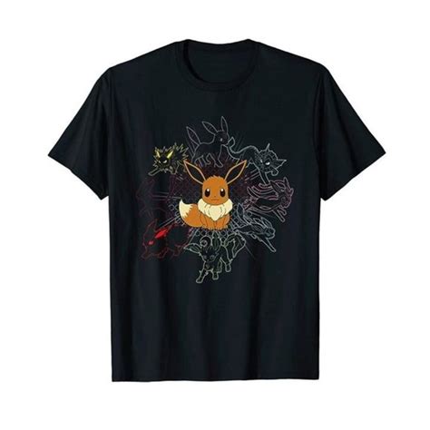 Yeehaw Croptops Shirts Pokemon Mono Eeveeolutions Eevee Mens Tshirt Sizes Sxl Poshmark