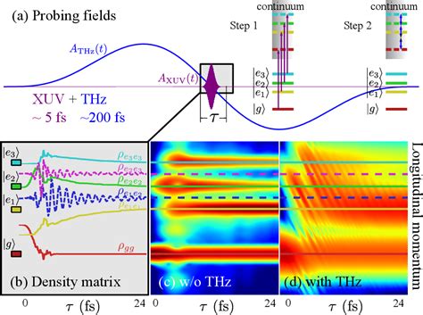 Figure 1 From Ultrafast Mapping Of Coherent Dynamics And Density Matrix