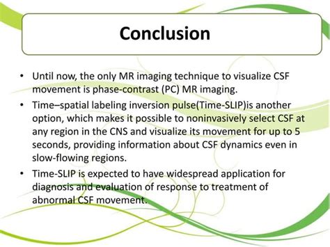 Csf Flow Study Pptx