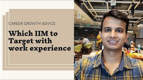 Iims For A Guy Having Work Experience Youtube