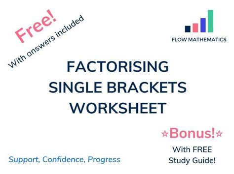 Factorising Into Single Brackets Teaching Resources