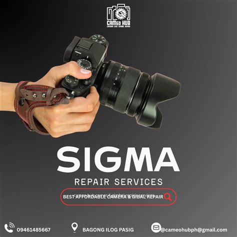 📸 Sigma Camera Cameo Hub Camera And Gimbal Repair Services Facebook