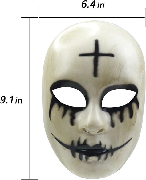 Buy The Purge Anarchy Evil Smiley Mask Horror Killer God Mask Halloween