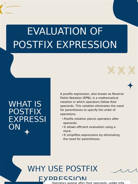 Evaluating Postfix Expressions With Stack Pdf Software Engineering