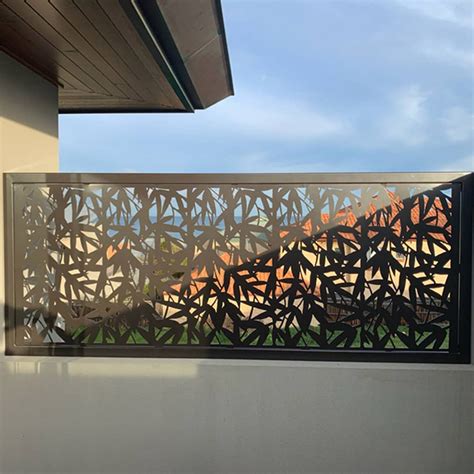 Laser Cut Metal Privacy Screen Decorative Metal Screen Panels From