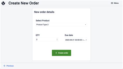 Order Tracking Template