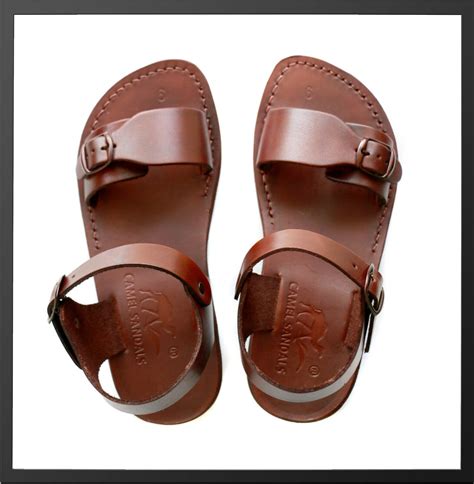 100 Leather Roman Jesus Sandals Unisex Strap Handmade Us 5 16 Eu 36 50