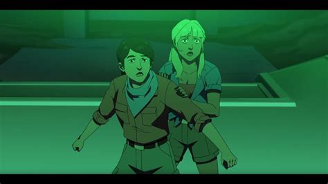 For Those Wondering Who Chloe Bennet And Ella Purnell Were Voicing They Were Riley And Jane