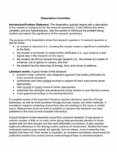 Free 10 Dissertation Problem Statement Samples In Pdf Doc