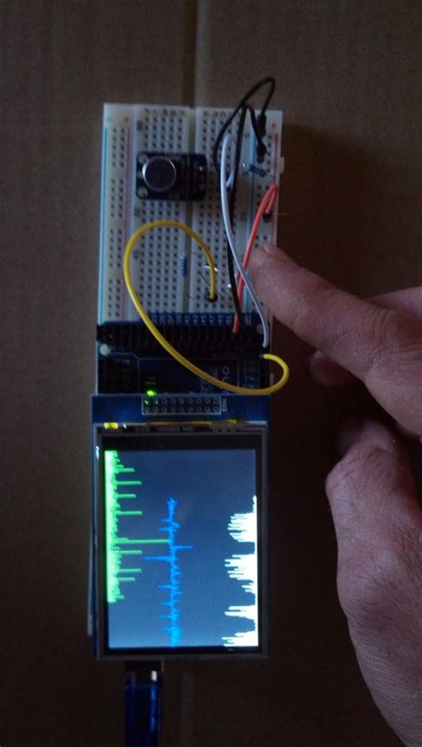Arduino Analog Signal Graphing On A Tft Touch Screen 3 Steps With Pictures Instructables