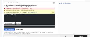 Help Extension Translate Validators MediaWiki