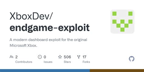 Github Xboxdev Endgame Exploit A Modern Dashboard Exploit For The Original Microsoft Xbox
