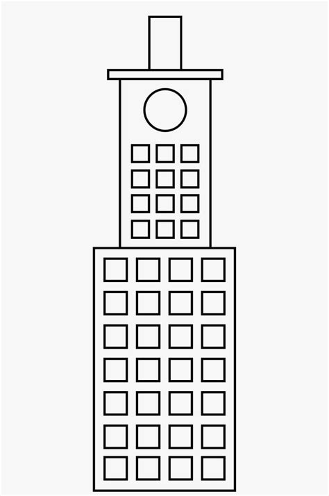 Buen Edificio Para Colorear Imprimir E Dibujar Coloringonly Com