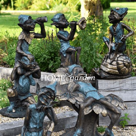 Pixie Sitting Painted Home And Garden Uk