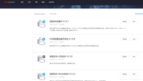 前端使用海康web播放器插件，播放摄像头监控视频海康h265播放插件 Csdn博客