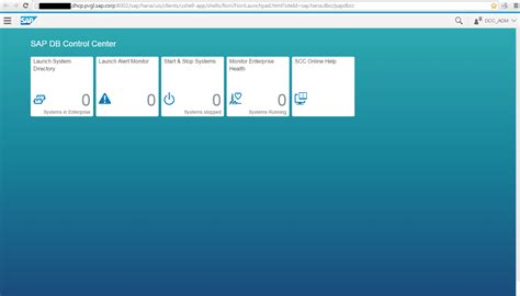 Step By Step Tutorial Setting Up Sap Db Control Sap Community