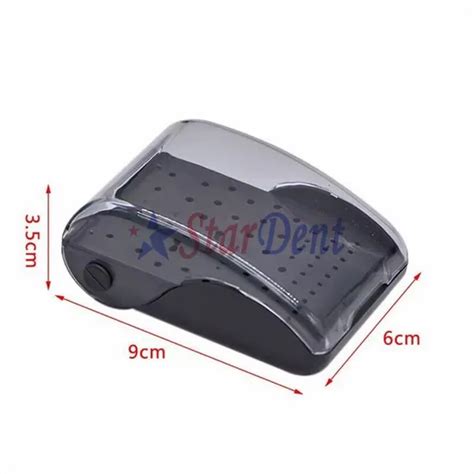Factory Plastic Sterile Bur Box Dental Fast Bur Box Slow Speed Bur Box Dental File Holder