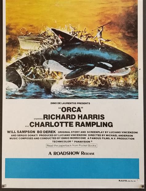 Orca An Original Vintage Movie Poster Of Michael Etsy