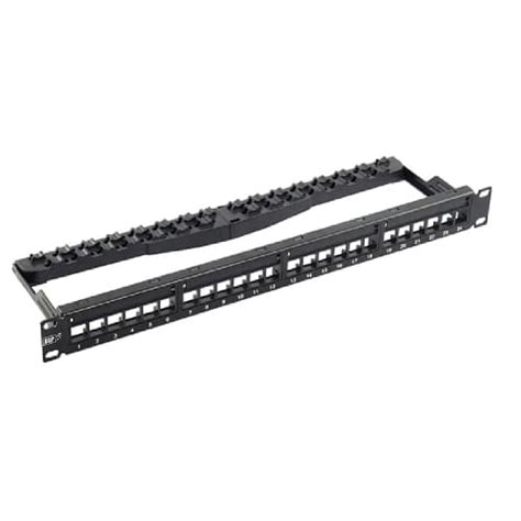 Structured Cable Products 24 Port Unshielded Patch Panel W Cable