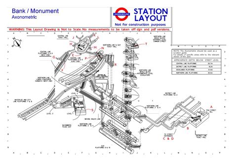 Waterloo Underground Station Map 3d Maps Of Every Underground Station