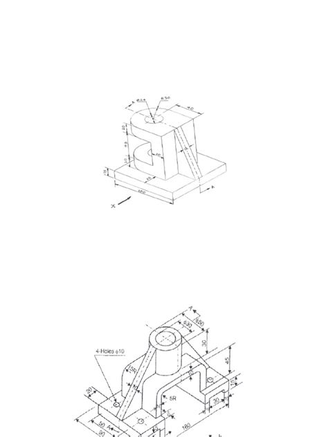 Engineering Drawing Sectional Ortho To Comprehend Pdf Angle