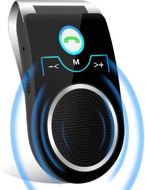 Hands Free Bluetooth Car Kit Speakerphone With Noise Cancelling 5 0