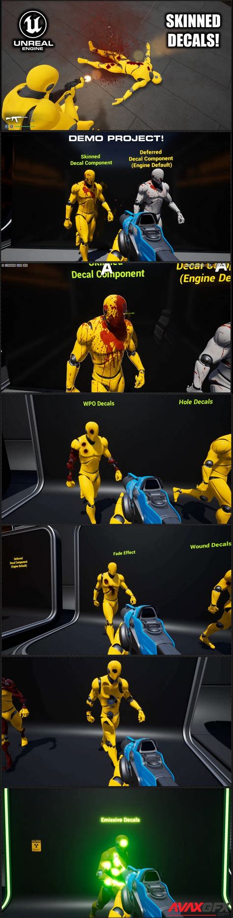 Skinned Decal Component V AVAXGFX