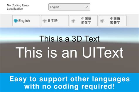 No Coding Easy Localization
