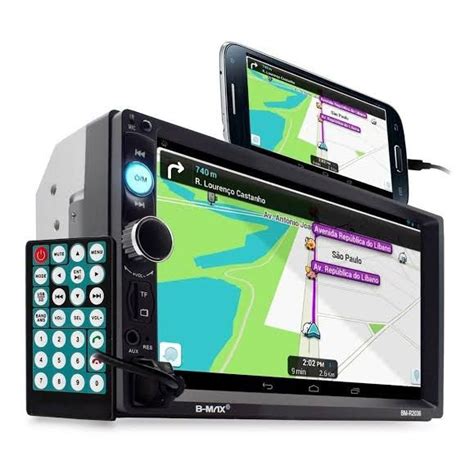 Central Multimidia Automotiva Mp5 2 Din Usb Bluetooth Com Espelhamento De Tela Som Carro