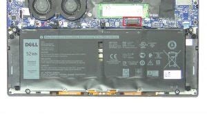 Dell Xps 13 9370 P82g001 Cmos Battery Removal And Installation