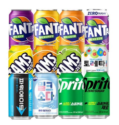 코카콜라 환타 355ml X24캔 탐스 스프라이트 제로 토레타 뚱캔모음 티몬