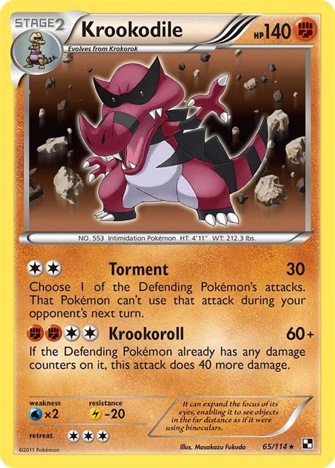 Krookodile Black And White Pokemon