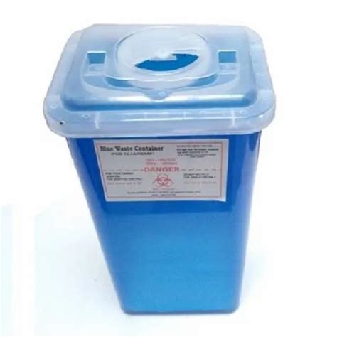 Square Blue Sharp Disposable Container Capacity 9 12 Litre At Rs 200piece In New Delhi Square Blue Sharp Disposable Container Capacity 9 12 Litre At Rs 200piece In New Delhi