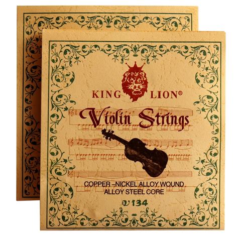 Fansjoy 2 Sets Violin Strings Full Set G D A E Universal