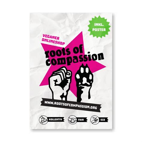 Roots Of Compassion Flyer German