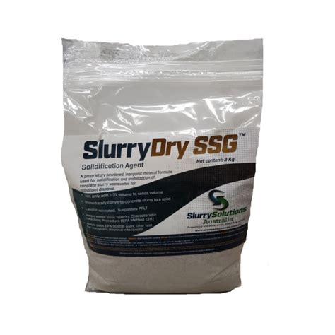 Slurrydry 3kg Solidification Agent Discontinued All Preparation