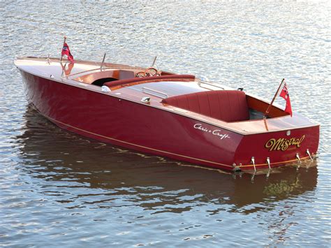 Classic Yacht Tender Mistral By Chris Craft Which Featured In The Film