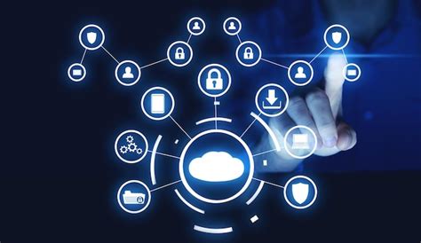 Premium Photo Cloud Computing System Big Data Business Processes