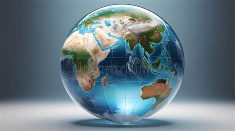 Realistic Earth Globe Illustration Stock Illustration Illustration Of