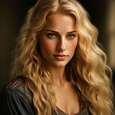 A Real Aryan Woman — Image Created In Shedevrum